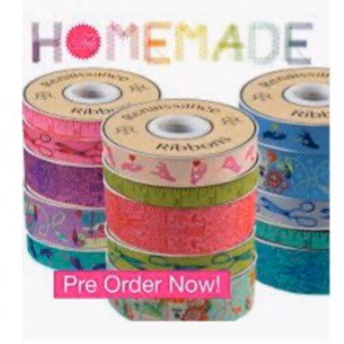 Tula Pink Renaissance Linework Ribbons Designer Pack - Etsy