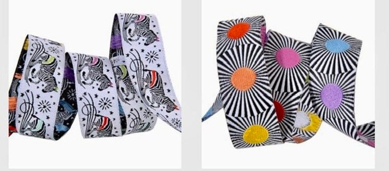 LINEWORK Renaissance Ribbons Collection by Tula Pink | Etsy