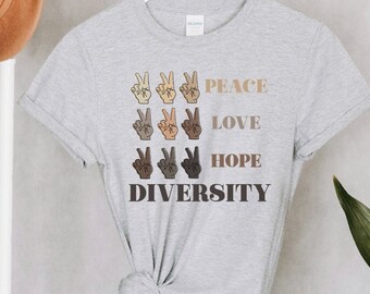 Kindness Shirt, Black Lives Matter, Be Kind Shirt, Teacher Shirt, Anti ...