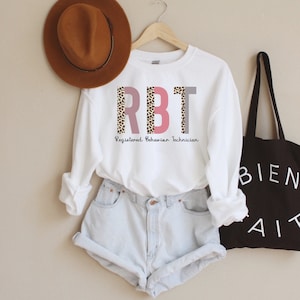 Rbt Shirt Registered Behavior Behavior Technician Rbt Gift | Etsy