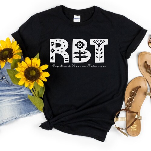 Rbt Shirt Registered Behavior Behavior Technician Rbt Gift - Etsy