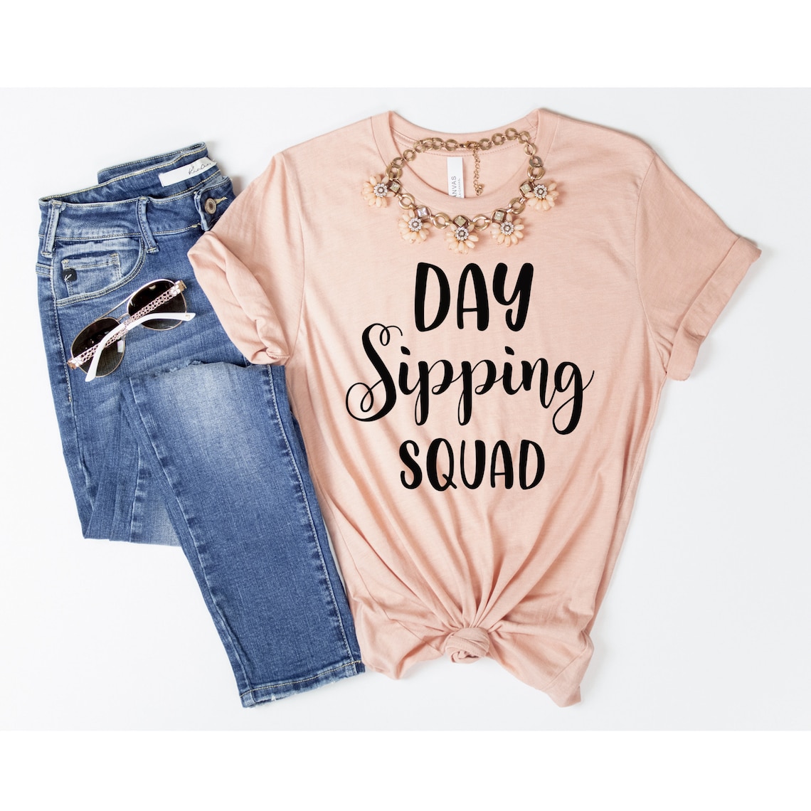 Day Drinking Shirts Cute Matching Shirts Day Drinking Squad - Etsy
