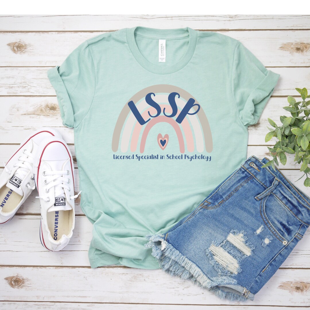 Lssp, Licensed Specialist School Psych Shirt, Lssp Shirt, Shirt for ...