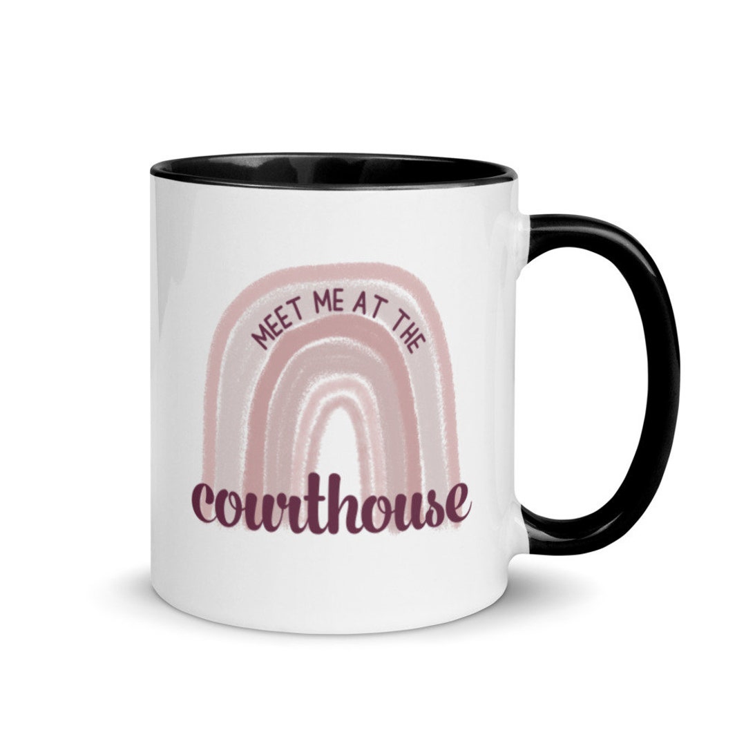 Courthouse Wedding, Courthouse Bride, Bride Mugs, Bride Mug, Courthouse ...