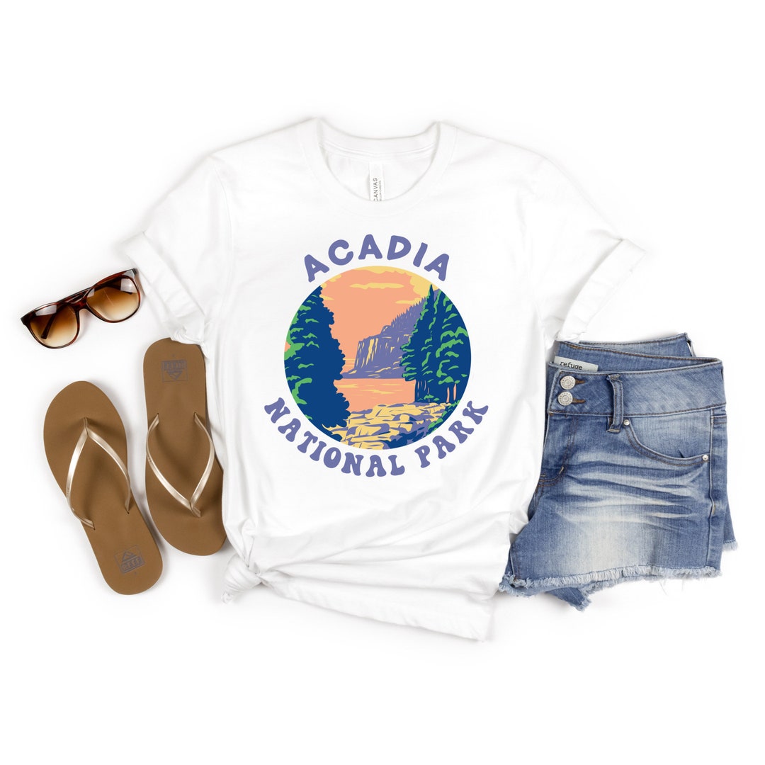 Acadia National Park Shirt, Acadia Park Shirt, Acadia Maine Shirt ...