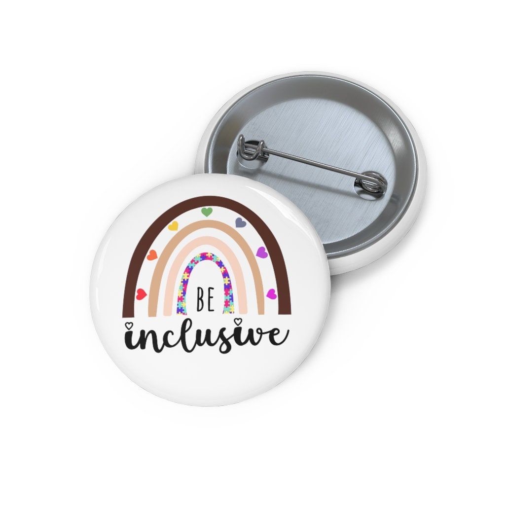 Inclusion PIN for Teachers, Teach Equality Pin, Teacher Diversity, Blm ...