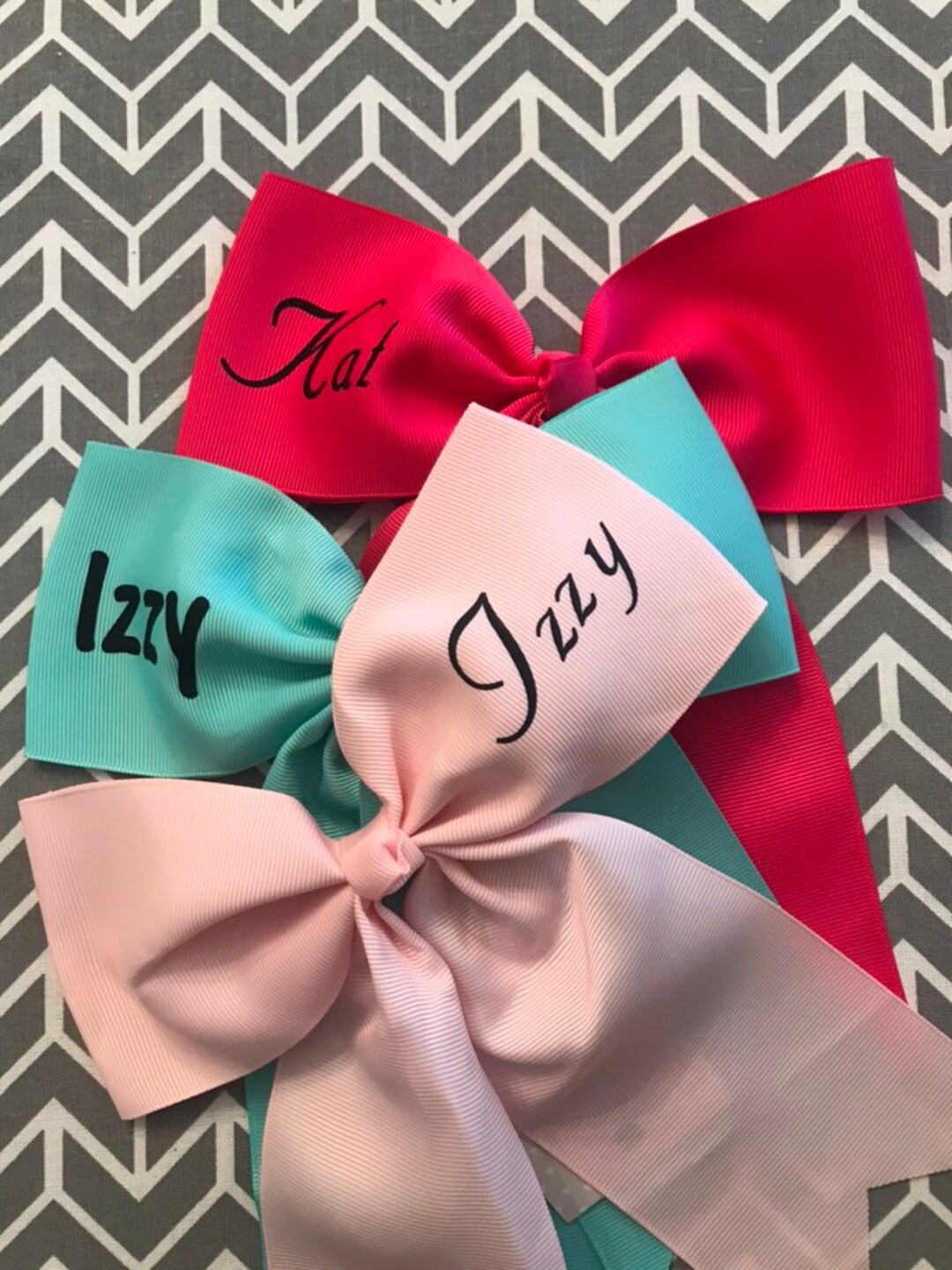 Personalized Bows - Etsy