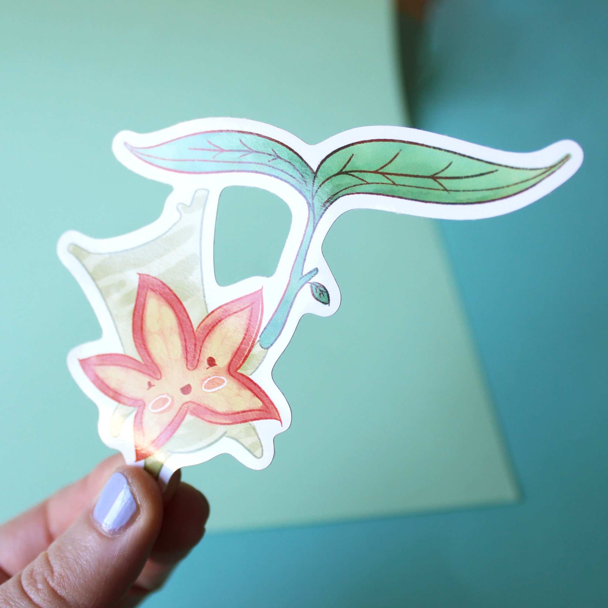 Cute Korok Sticker, Zelda Breath of the Wild Sticker, Video Game ...