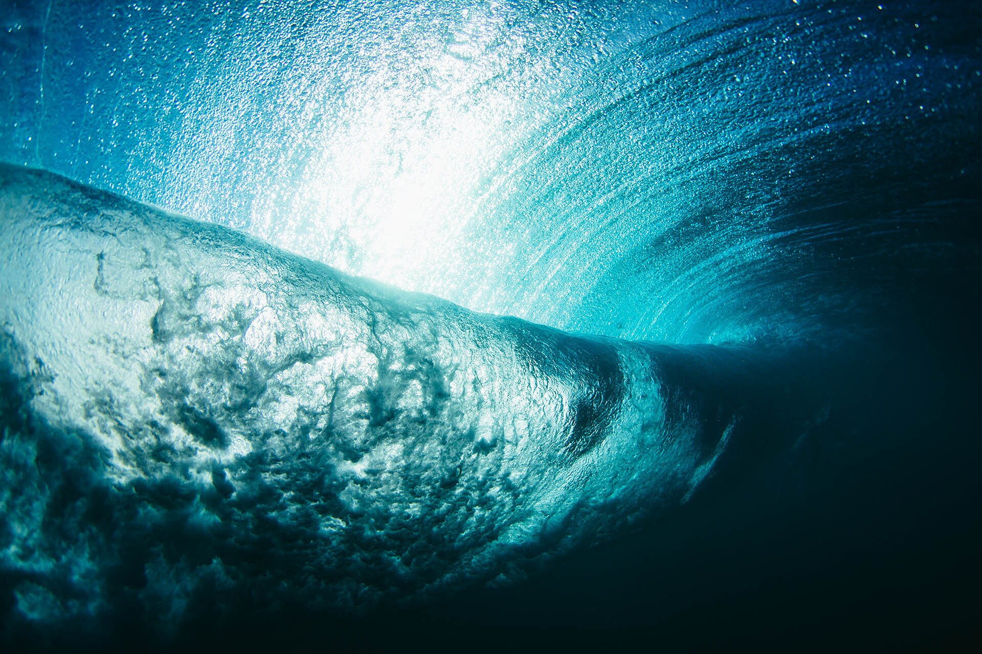 Big Blue Wave Underwater Big Wave Photography Surf | Etsy