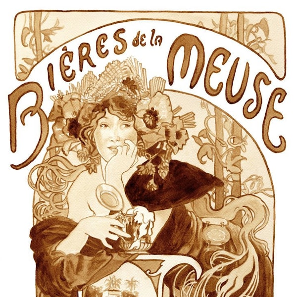 Bieres De La Meuse Poster - Etsy Bieres De La Meuse Poster - Etsy