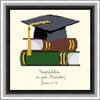 Graduation Cap 5 Pdf Cross Stitch Pattern for Small Wall Hanging or ...
