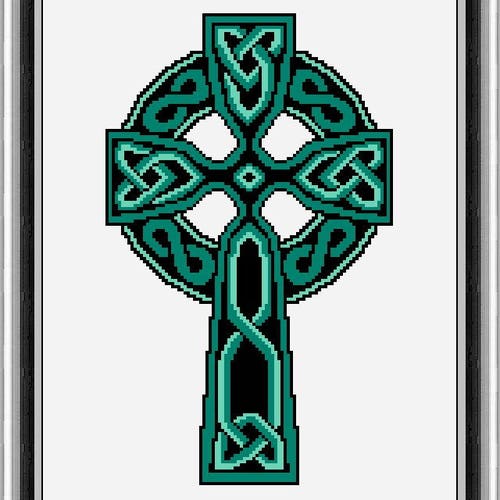 Claddagh Cross Stitch Pattern - Etsy
