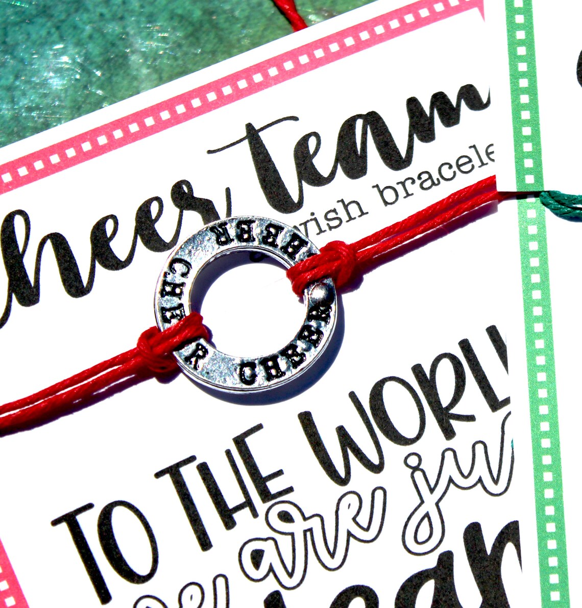 14 Cheer Team Wish Bracelets ... Together We Are Family ...pick Your ...