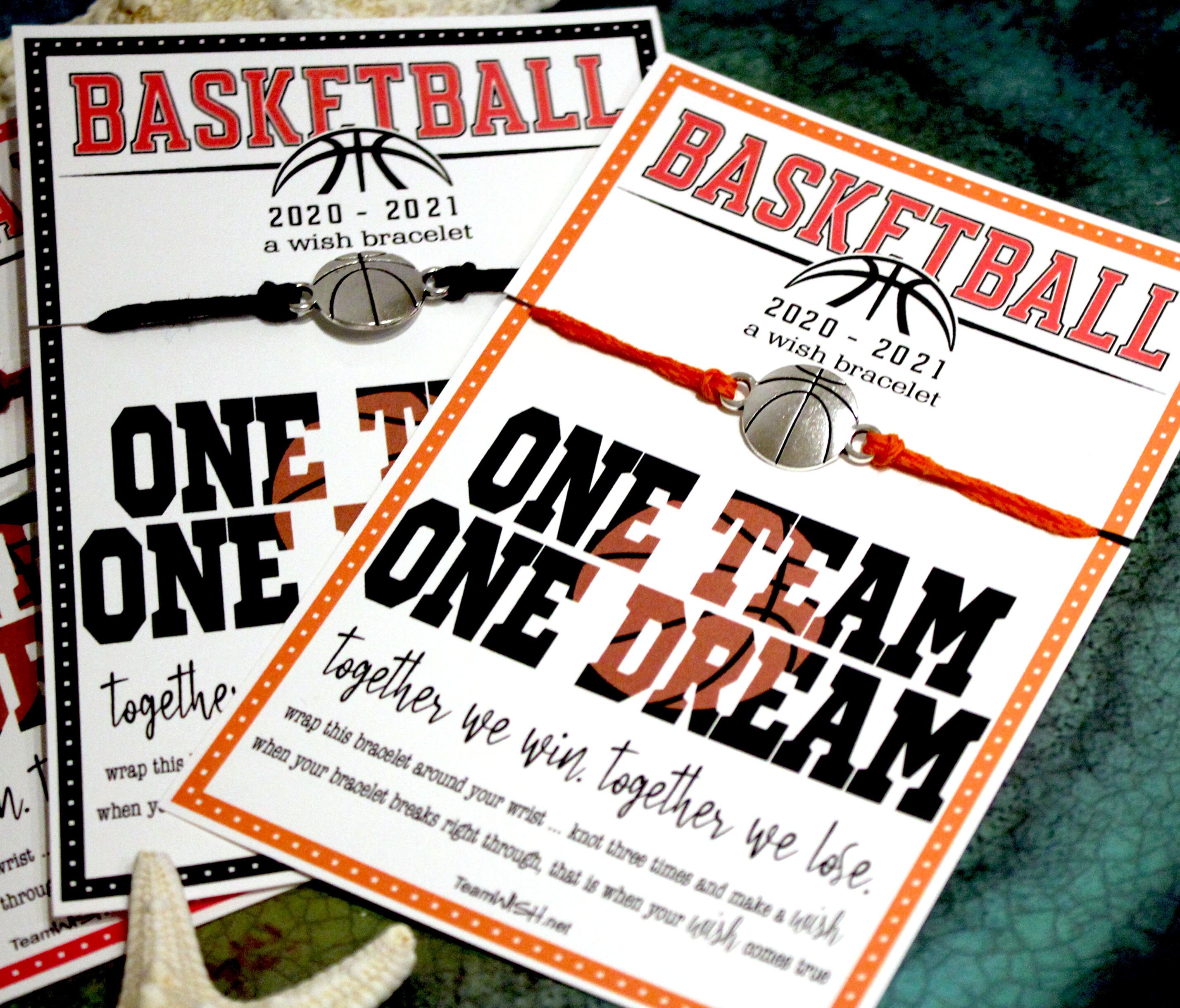 Low Inventory ...set of 15 Basketball Wish Bracelets ... One | Etsy