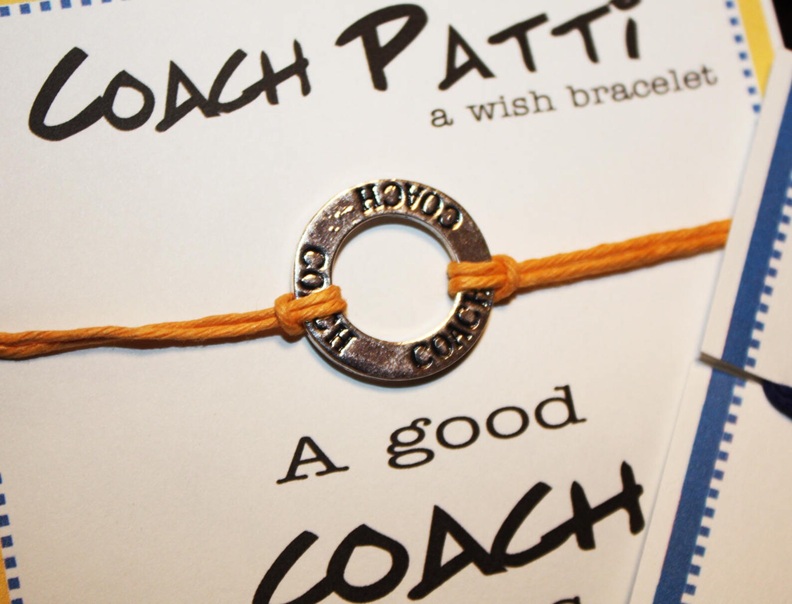 Customize This Coach Card With Your Coach's Name - Etsy