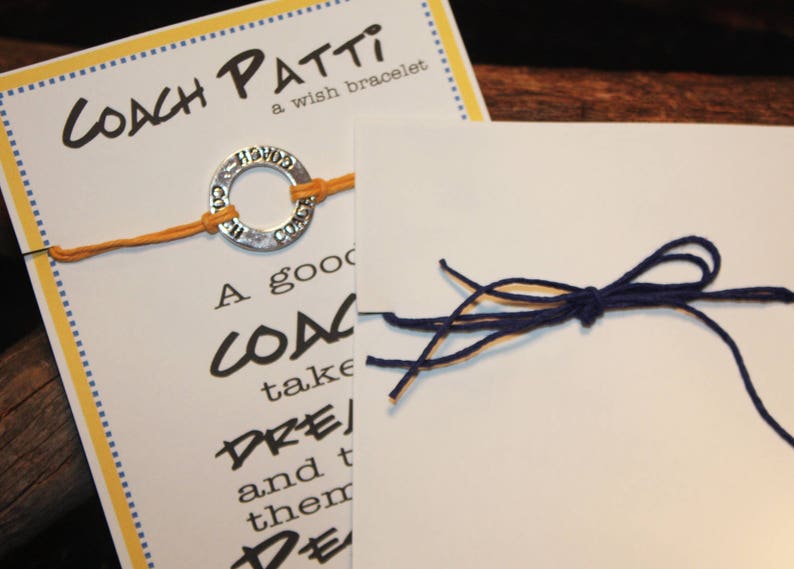 Customize This Coach Card With Your Coach's Name - Etsy