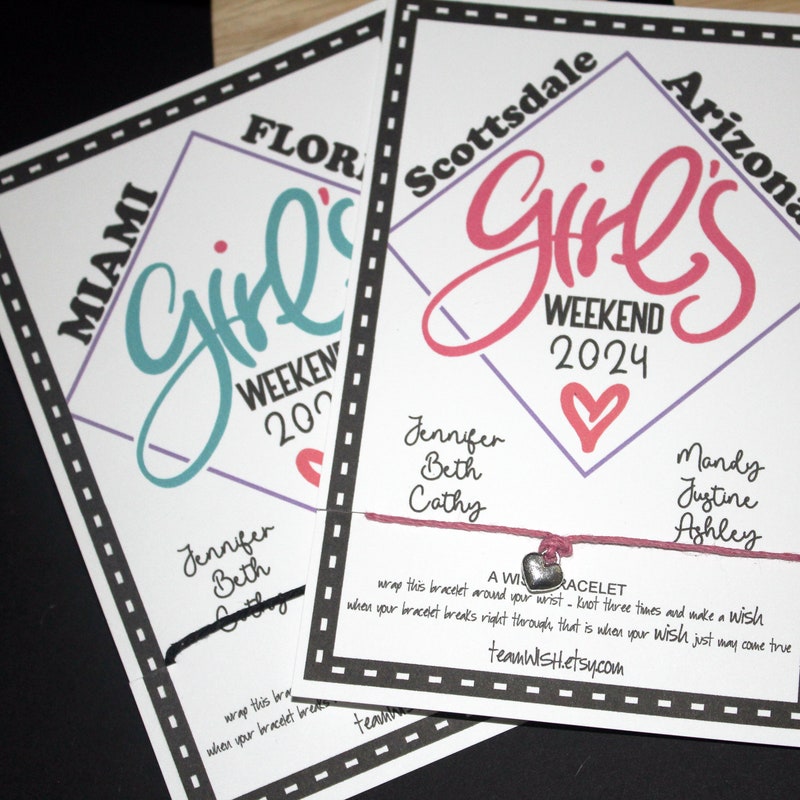 Girls Weekend - Etsy