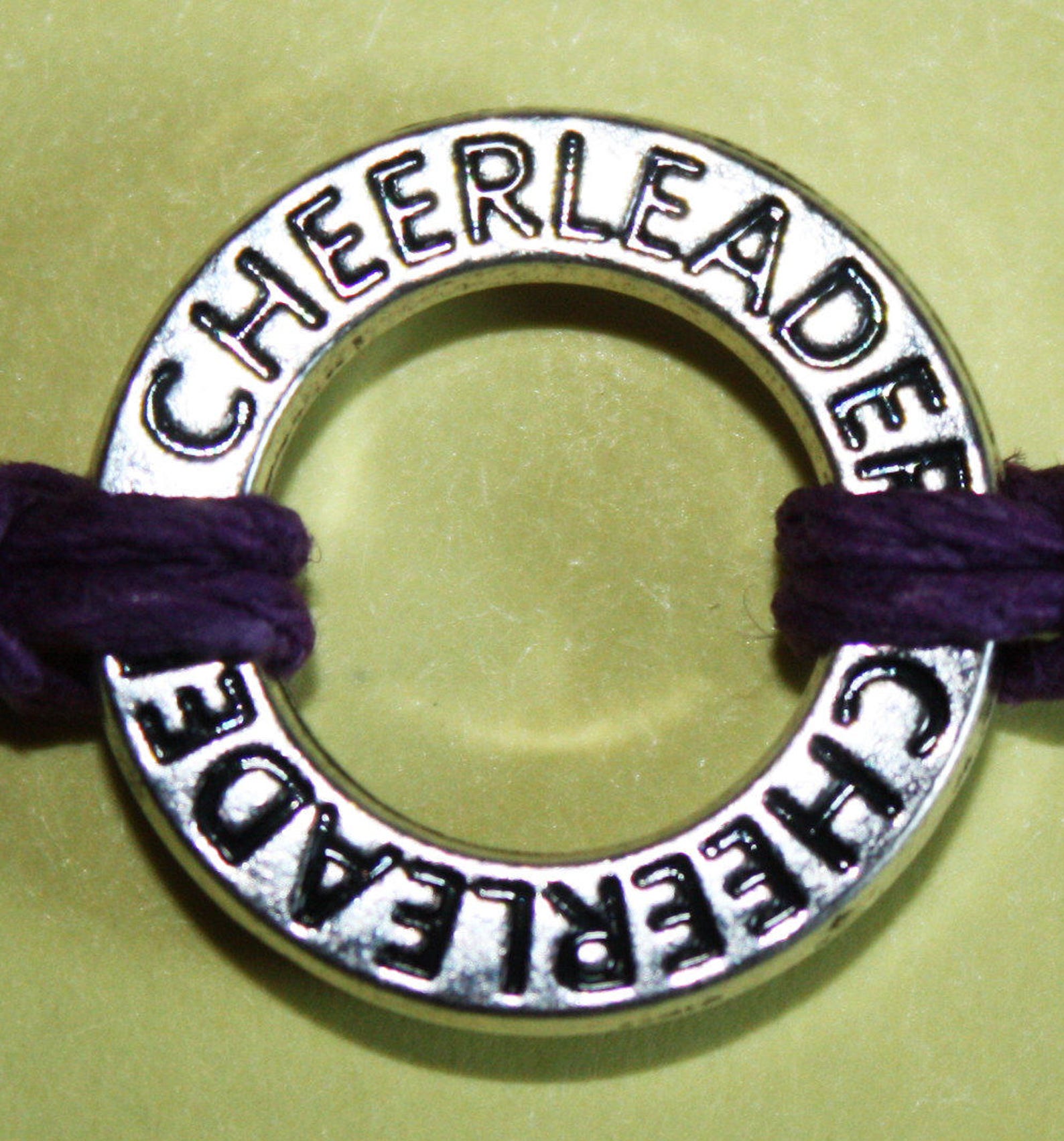 12 Cheerleader Wish Bracelets ... Pick Your Color ... Team Spirit ...