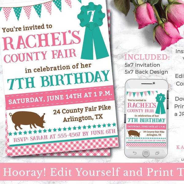 County Fair Party - Etsy