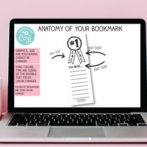 EDITABLE All About My Dad Father's Day Bookmarks From Kids - Father's ...