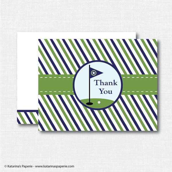 Golf Outing Thank You Notes - Etsy