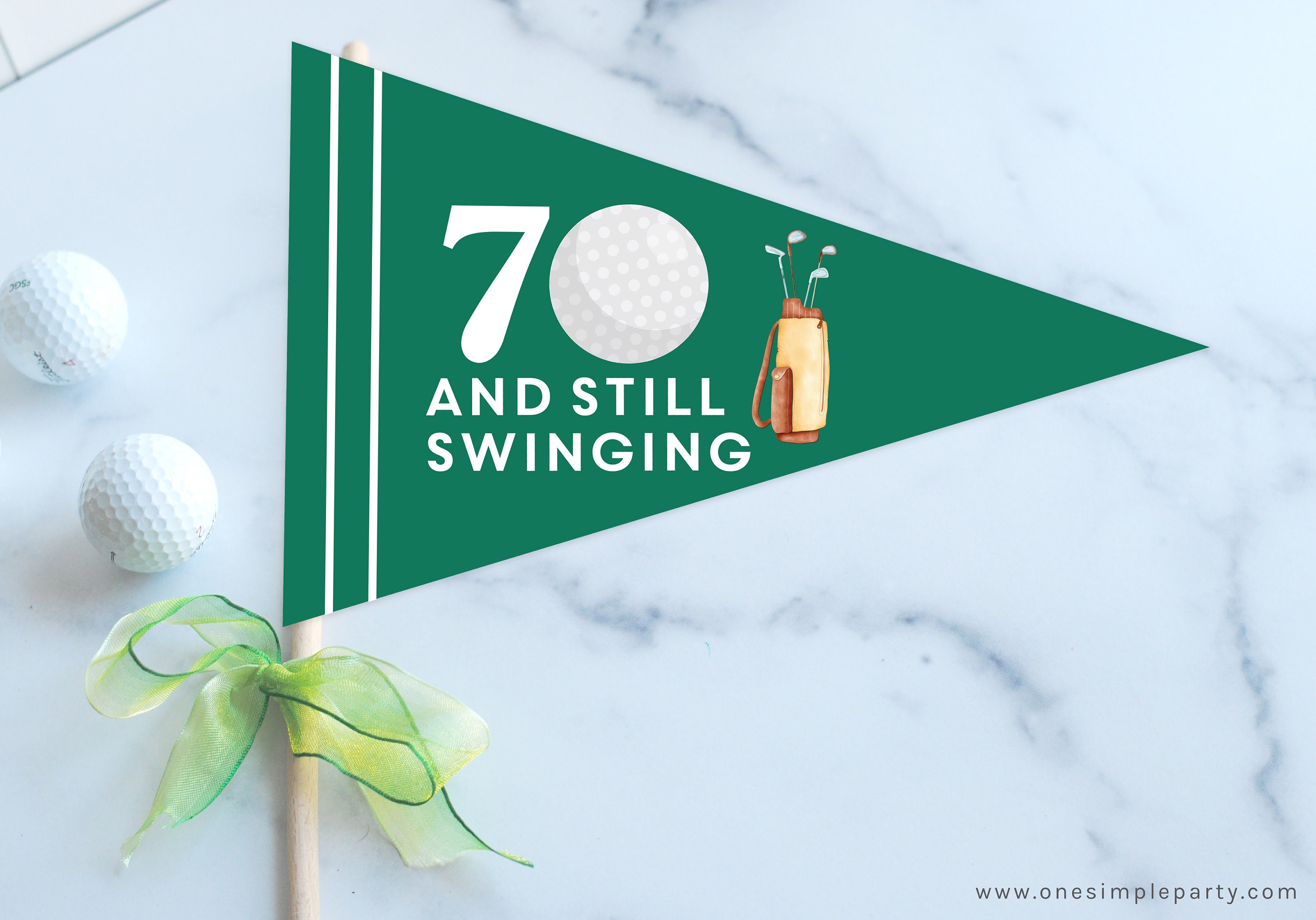70th Birthday Golf Sayings