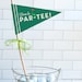 Time to Partee Golf Pennant Flag - Golf Party - Golf Birthday Party ...