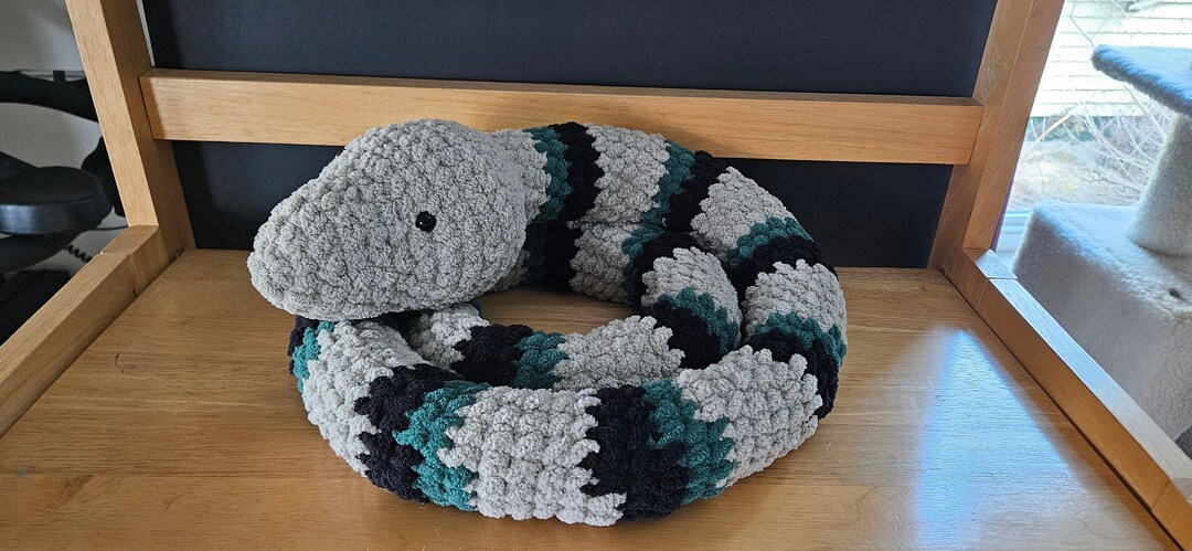 Crocheted Snake, Rattle Snake, Stuffed Snake - Etsy