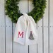 Christmas Tree Sash, Monogramed Wreath Sash, Door Wreath Sash ...