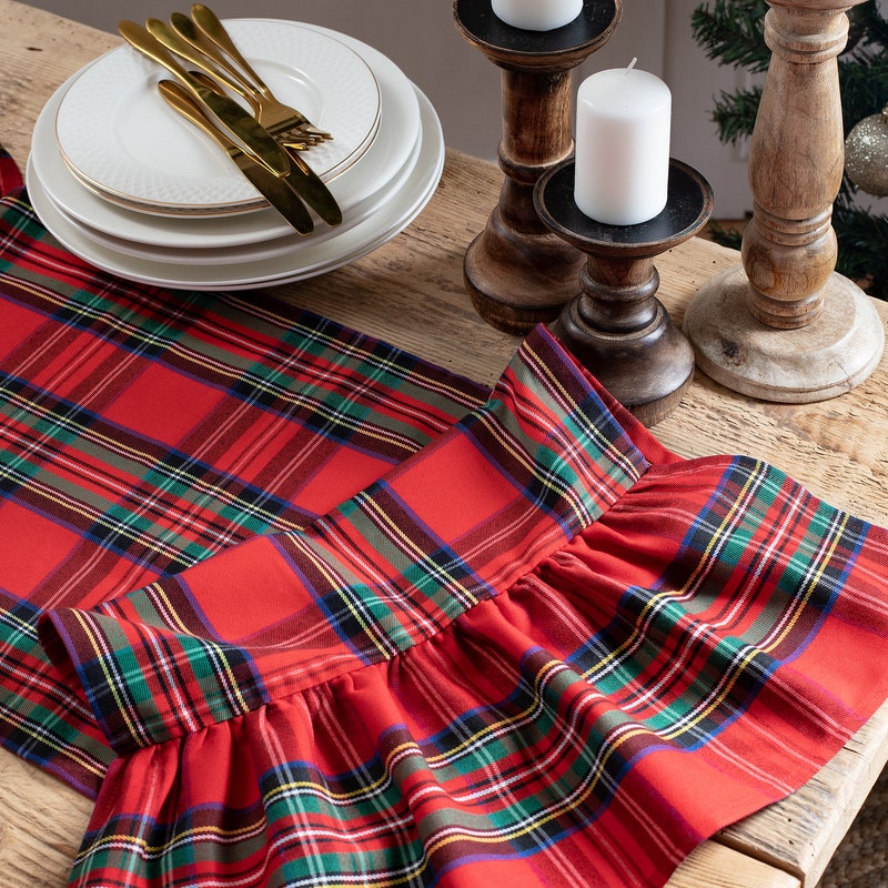 Ruffle Table Cloth - Etsy