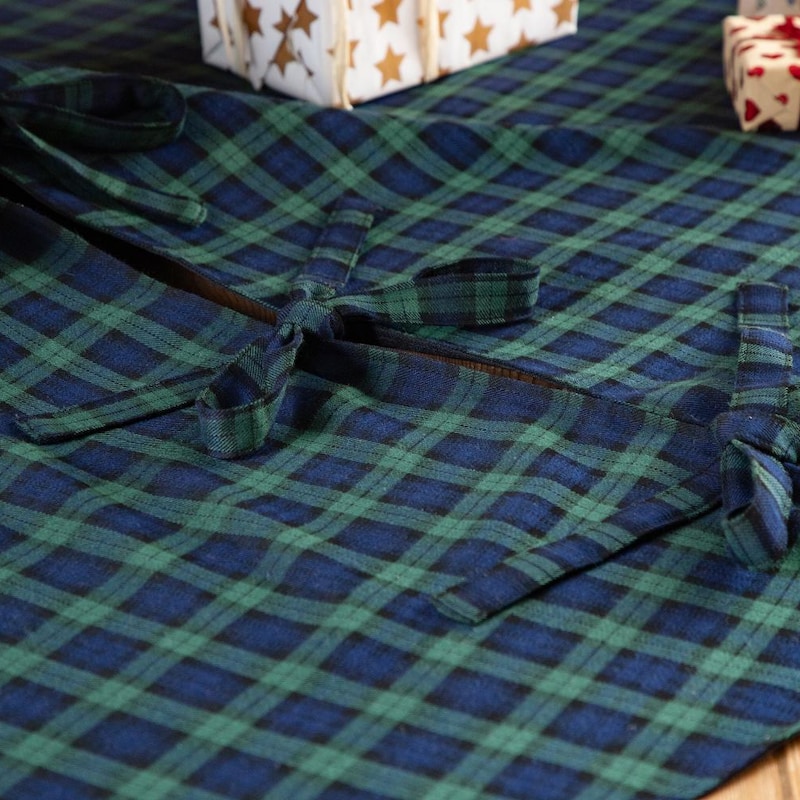 Green and Blue Tree Skirt - Etsy