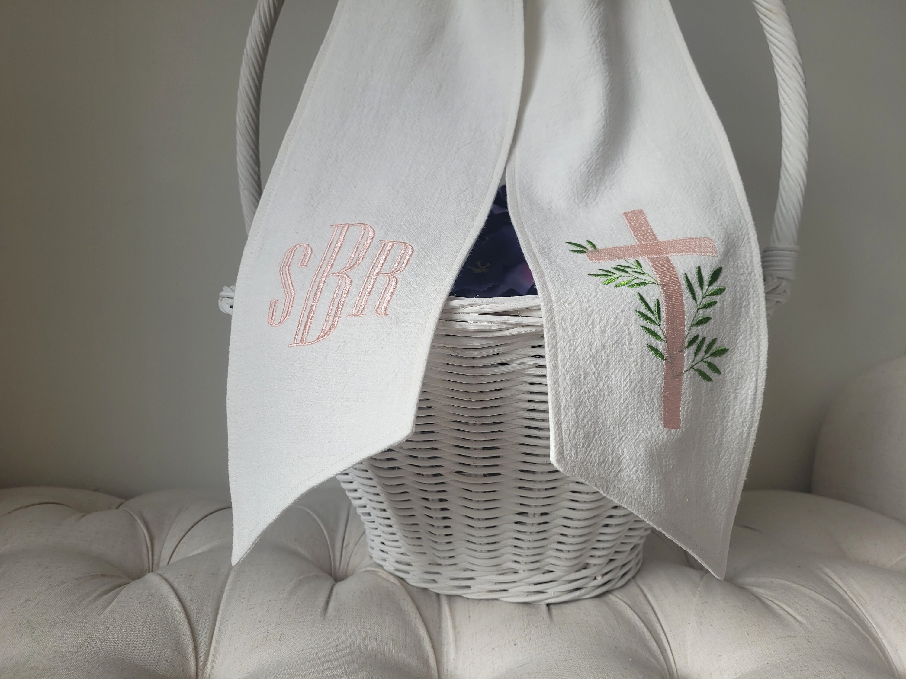 Custom Easter Basket Sash, Basket Sash, Wreath Sash, Spring Sash, Baby ...