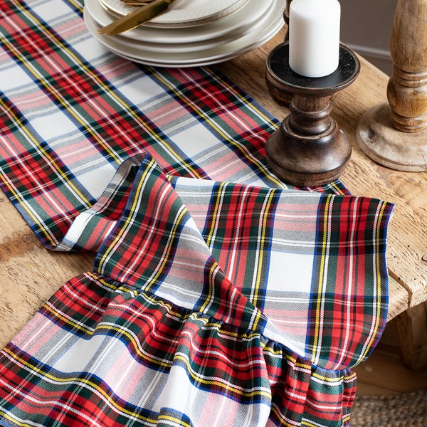 Ruffled Table Runner - Etsy