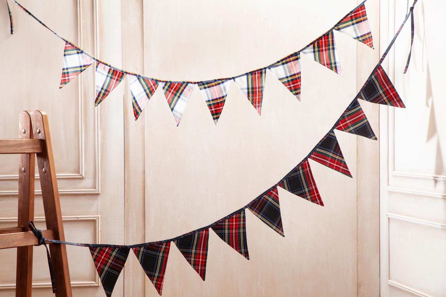 Red Gingham Bunting – Rustic, Vintage, Country, Picnic, Party & Wedding ...