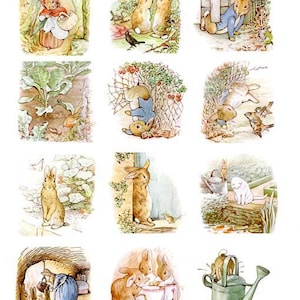 Complete Beatrix Potter's the Tale of PETER RABBIT Illustrations ...