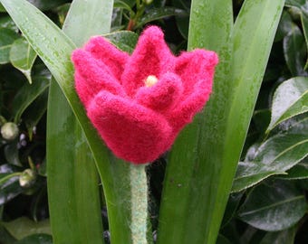 Spring Knitting Pattern, Tulip Knitting Pattern, Knitted Flower Pattern ...