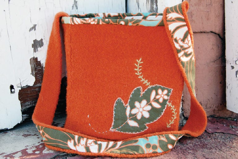 Fab Felt Tote Knitting Pattern - Etsy