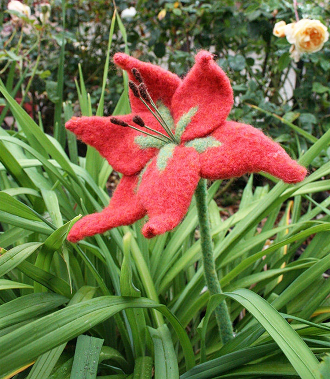 Lilies Knitting Pattern - Etsy
