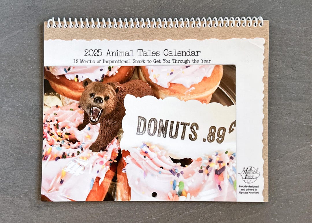 2025 Animal Tales Calendar: A Calendar Full of Snarky Inspiration to ...