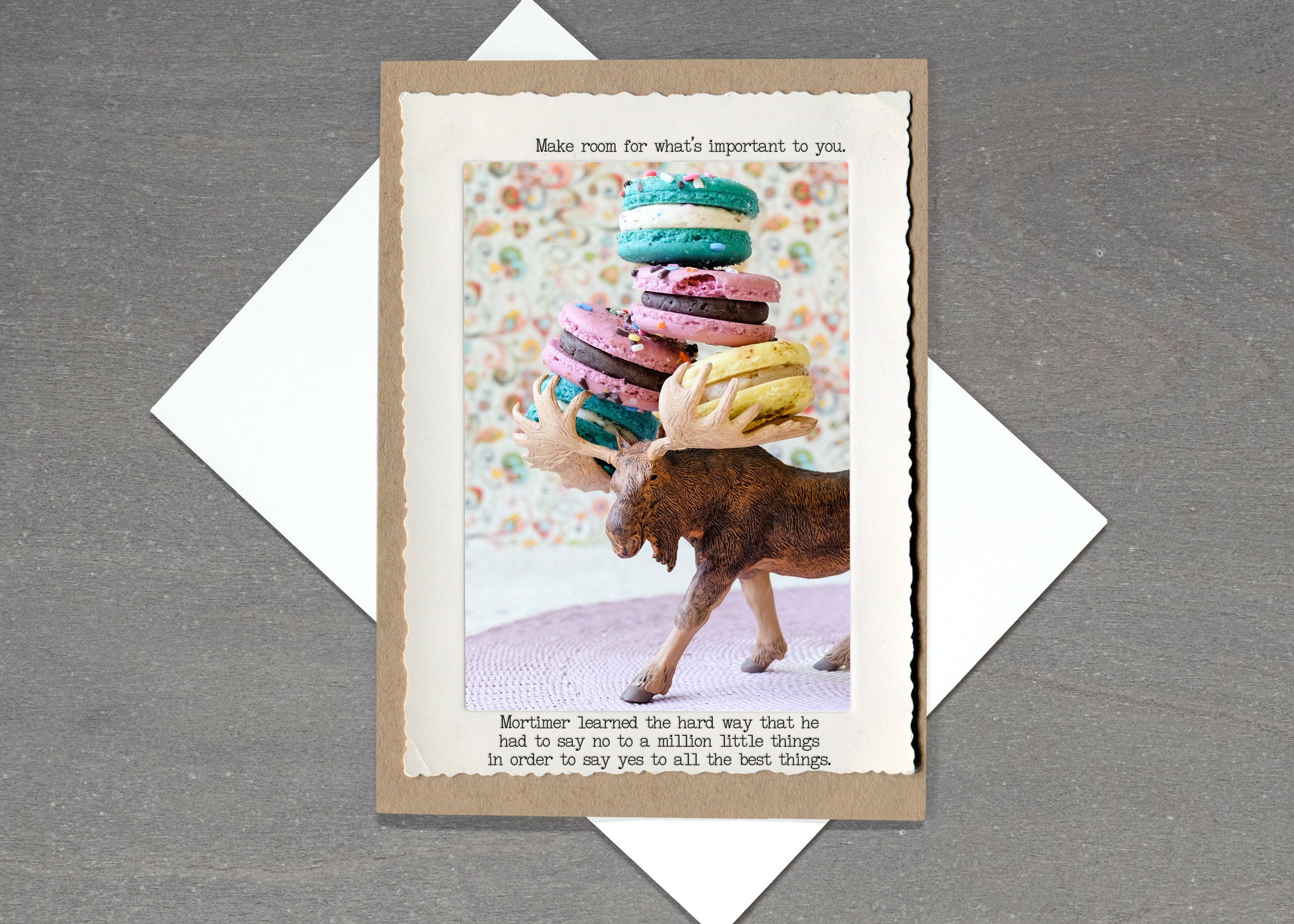 Moose Say No Card Inspirational Live Advice Business Advice Greeting ...