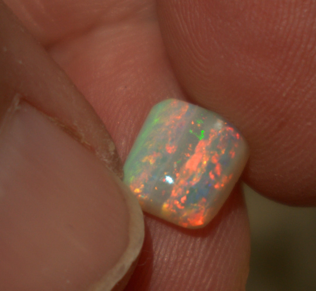 Hand Cut Natural Solid Australian Opal 1.44ct. Free Form - Etsy