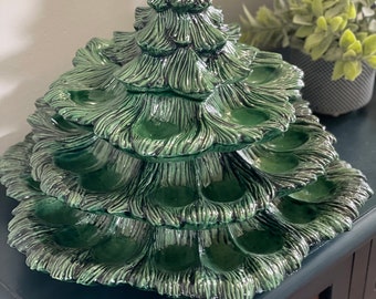 Duncan Ceramic Hors D'oeuvre Deviled Egg Tree - Etsy