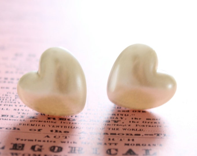 Heart Plugs Size 9/16 Faux Pearl Gauges for Stretched Ears Customizable ...