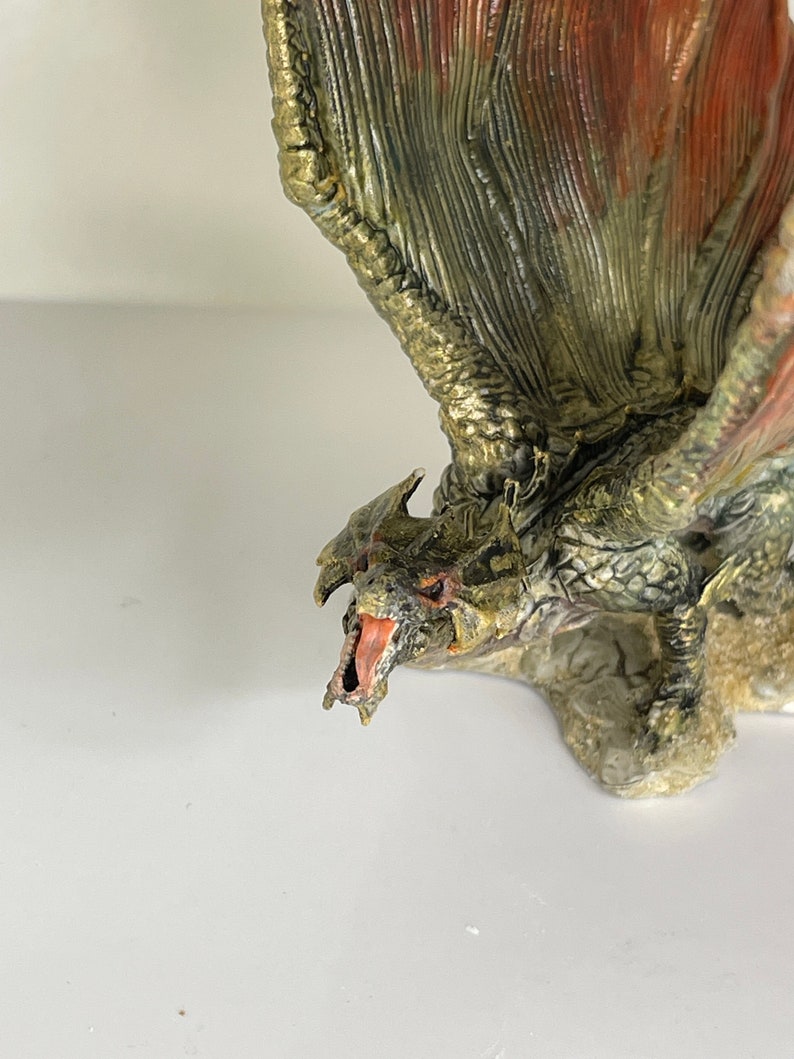 Young Copper Dragon Miniature - Etsy