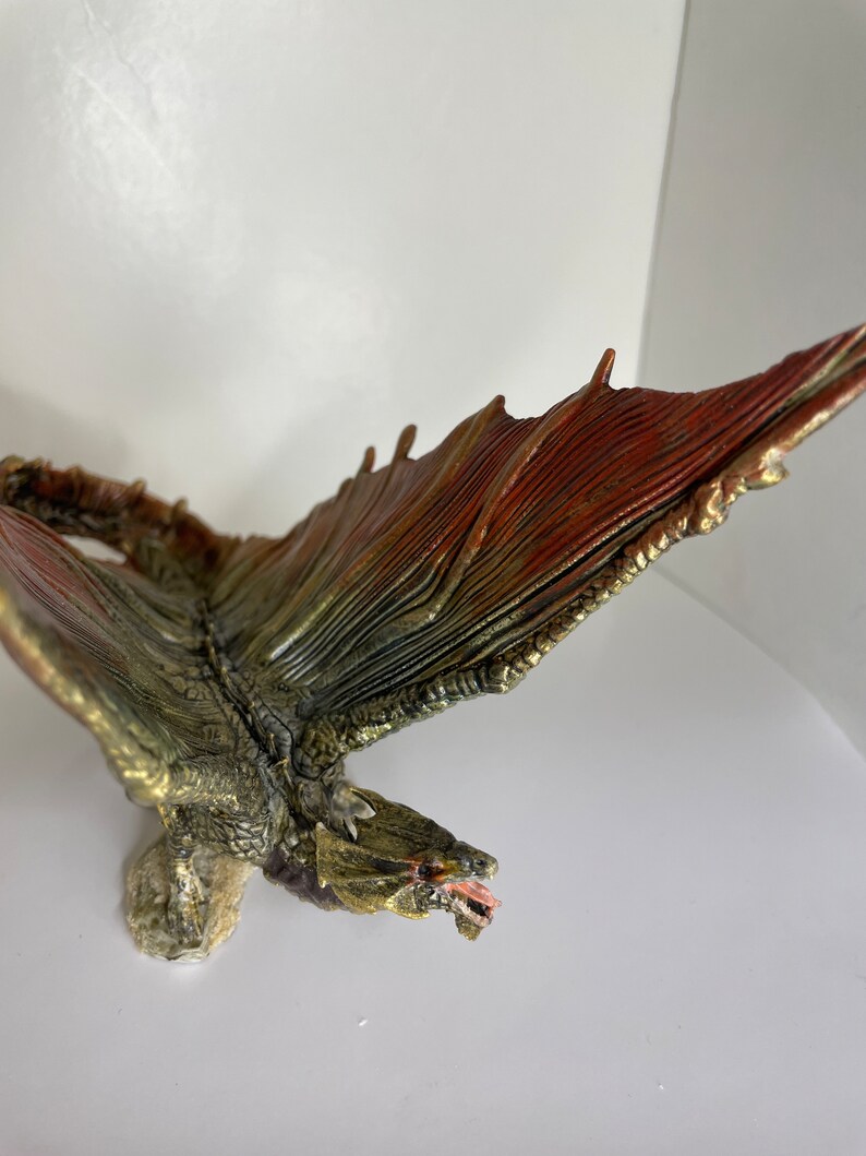 Young Copper Dragon Miniature - Etsy