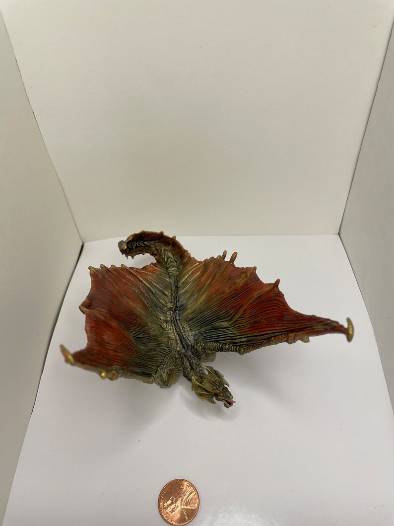 Young Copper Dragon Miniature - Etsy