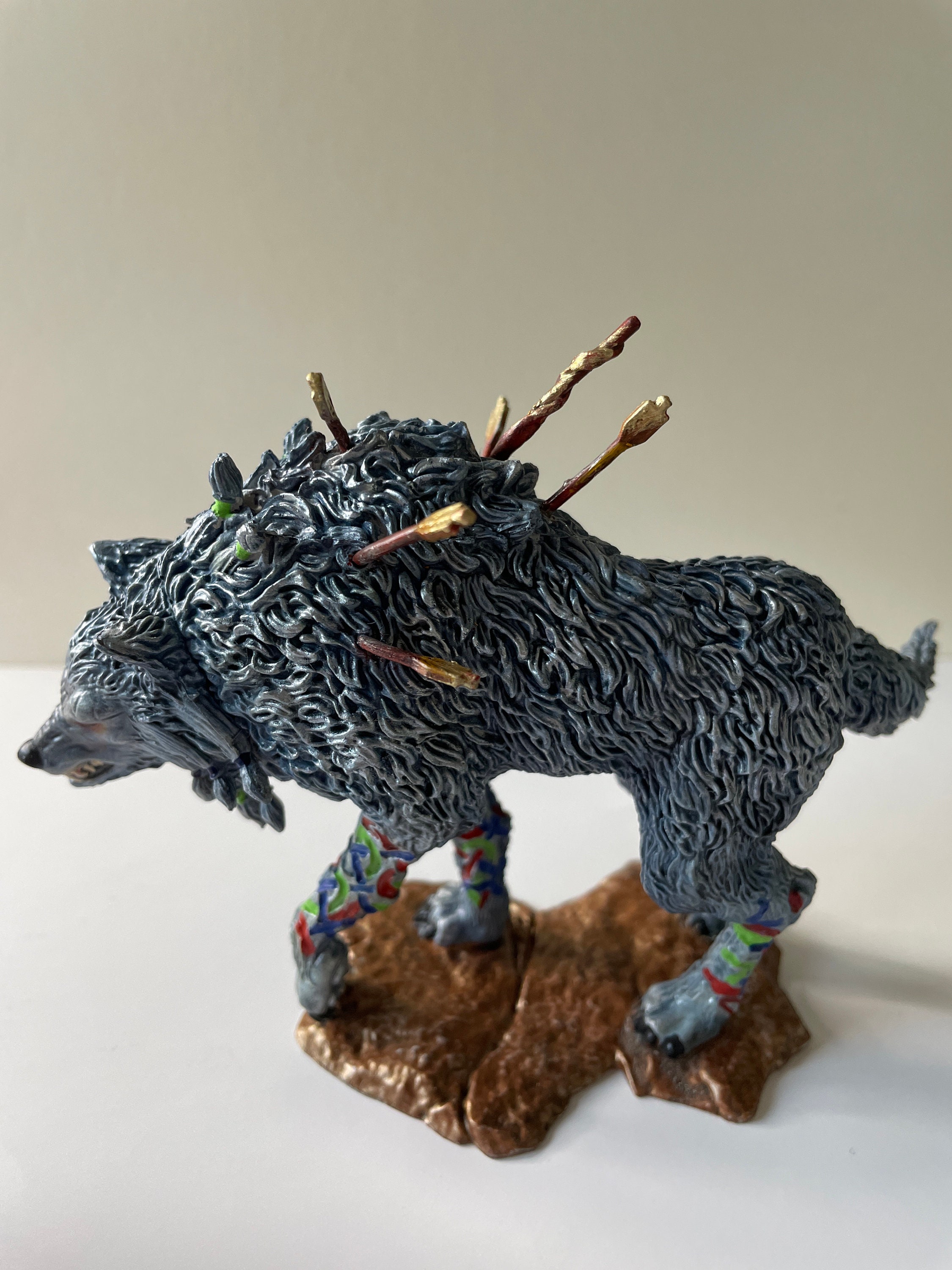Dire Wolf Dnd Gaming Miniature - Etsy