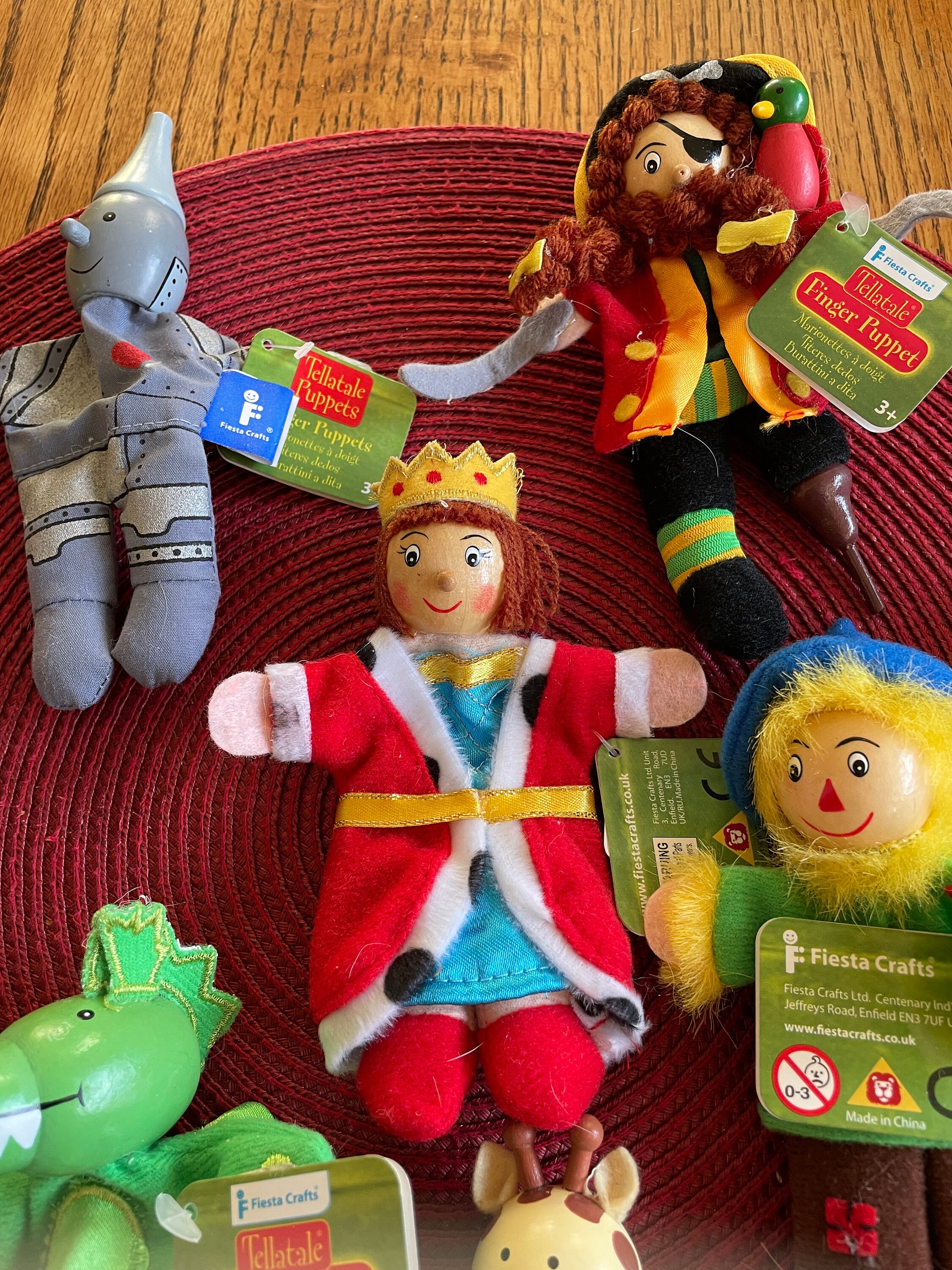 Children's Finger Puppets Fairy Tale Set of 8 - Etsy