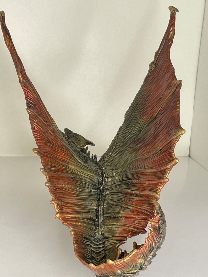 Young Copper Dragon Miniature - Etsy