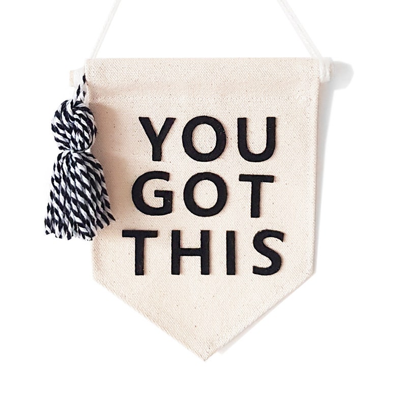Motivational Pennant - Etsy